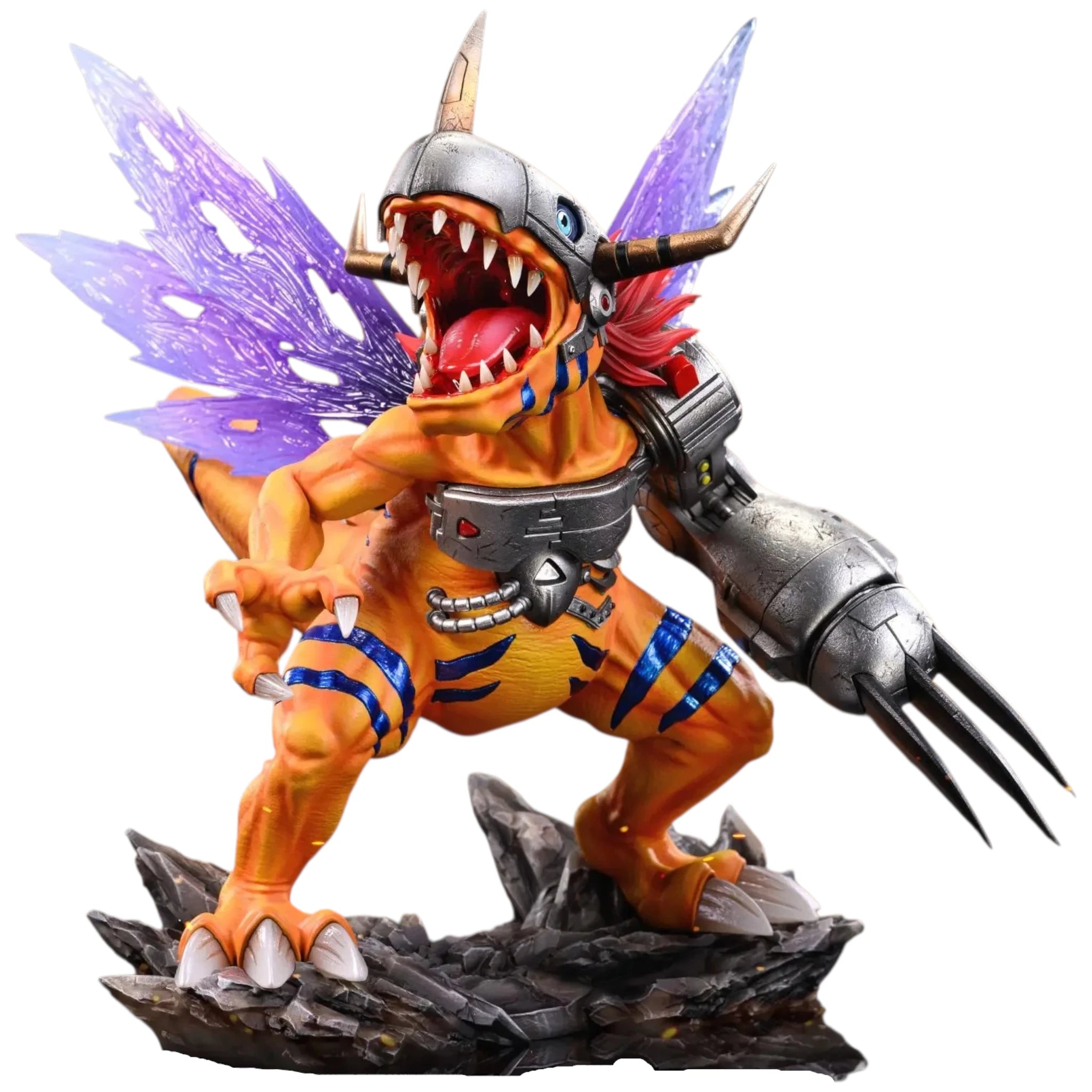 Preventa Resina MetalGreymon Figura Digimon Phoenix Estudio – Resinas ...