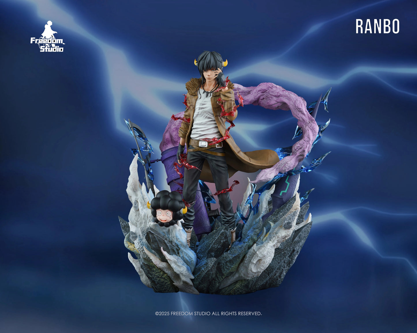 "Preventa Resina Lambo Figura Katekyō Hitman Reborn! Freedom Estudio ...